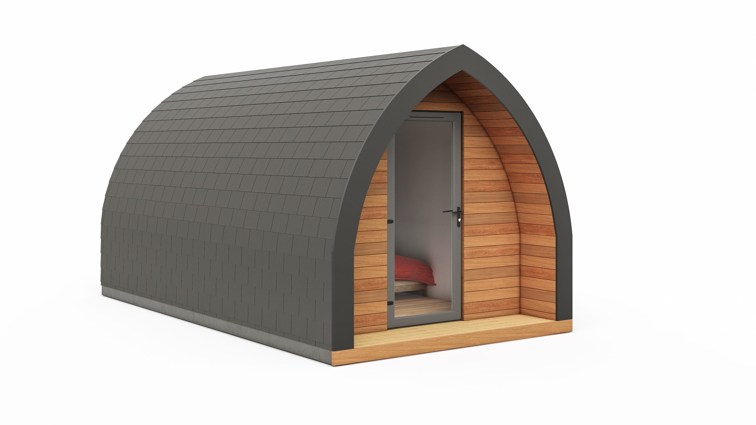 The Classic Pod is perfect for a 2-person glamping escape