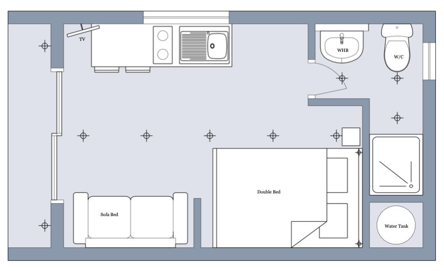 DIY Cube - A Contemporary Self-Build Glamping Pod