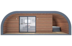 DIY Escape Pod, A Spacious 4-Person Glamping Pod For Sale