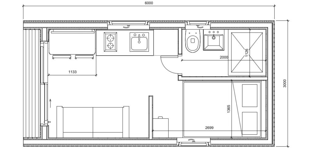 Cube Modular Pod - The Cube Modular Building