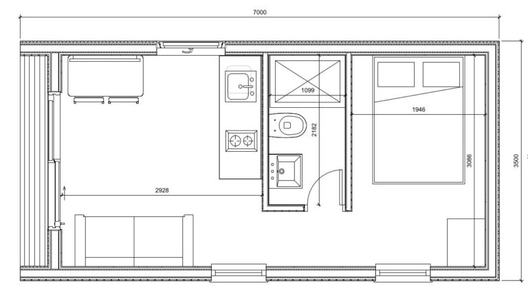 Cube Modular Pod - The Cube Modular Building