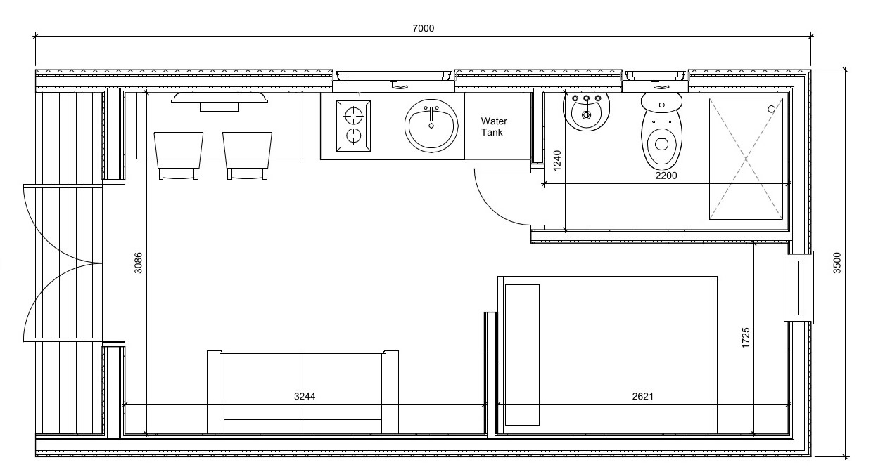 Maximus Pod - Glamping Pods To Accommodate 6 People